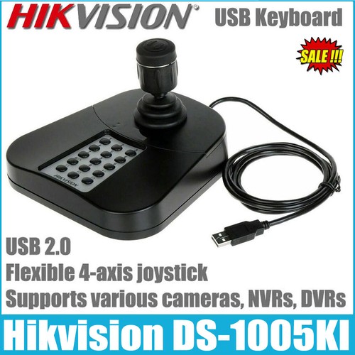 Original Hikvision DS-1005KI PTZ Controll Keyboard Flexible 4-axis ...
