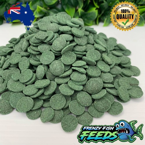 Spirulina Algae Wafers Discs Aquarium Catfish Tropical Fish Food 15mm ...