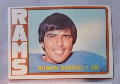 1972 Topps Roman Gabriel St. Louis Rams #40 Football Card nm | eBay