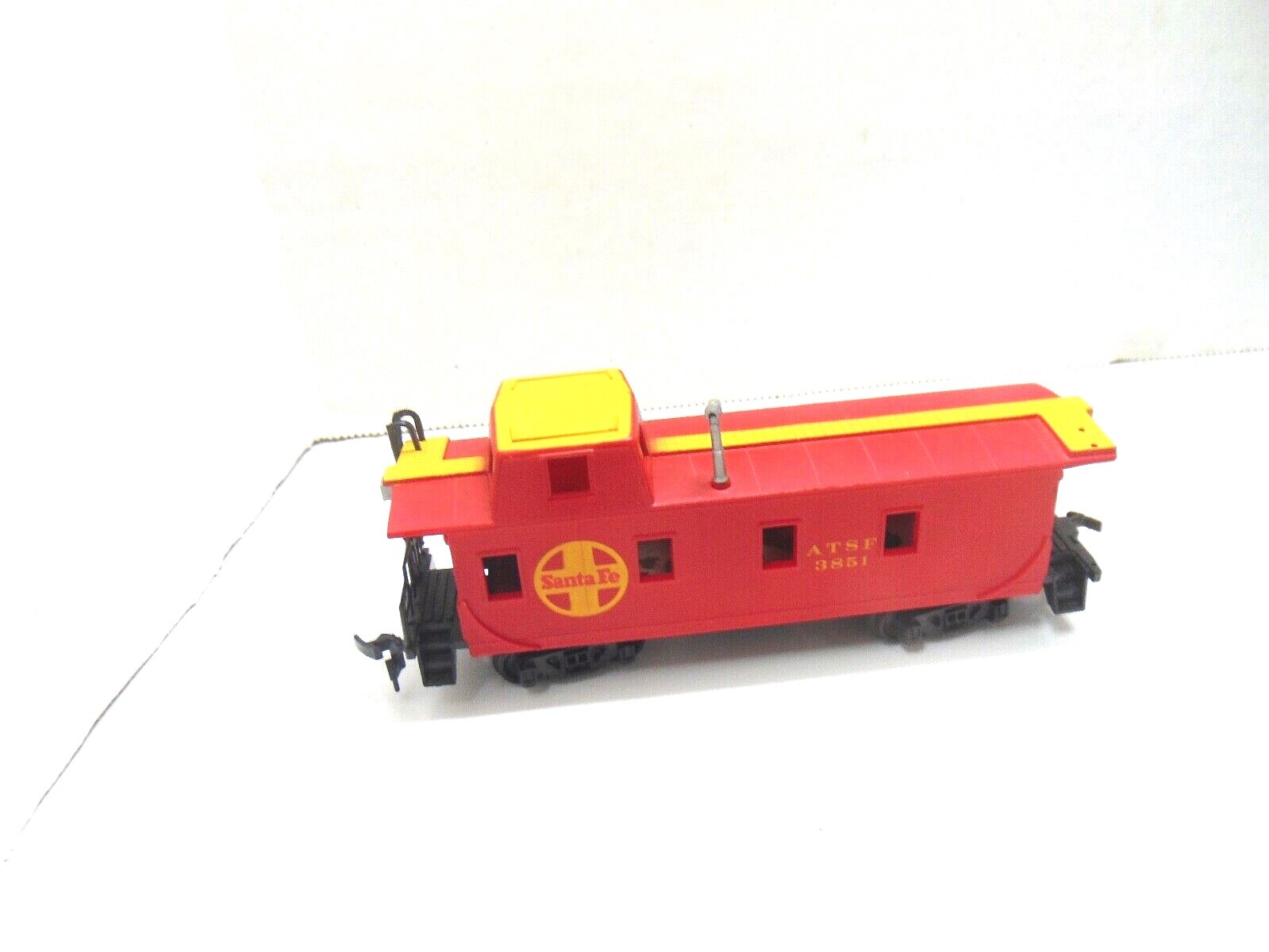 Bachmann Santa Fe ATSF #3851 Red Caboose Train Car HO Gauge Scale | eBay
