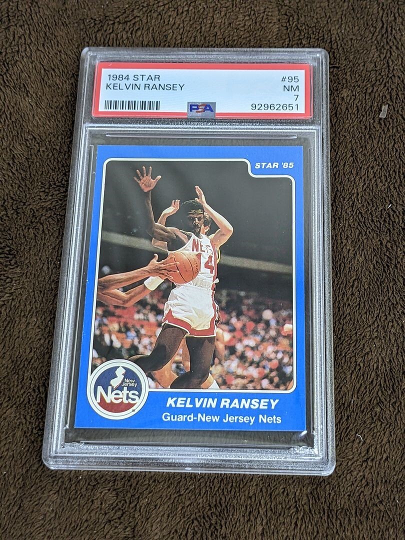 1984 STAR #95 PSA 7 KELVIN RANSEY NETS | eBay
