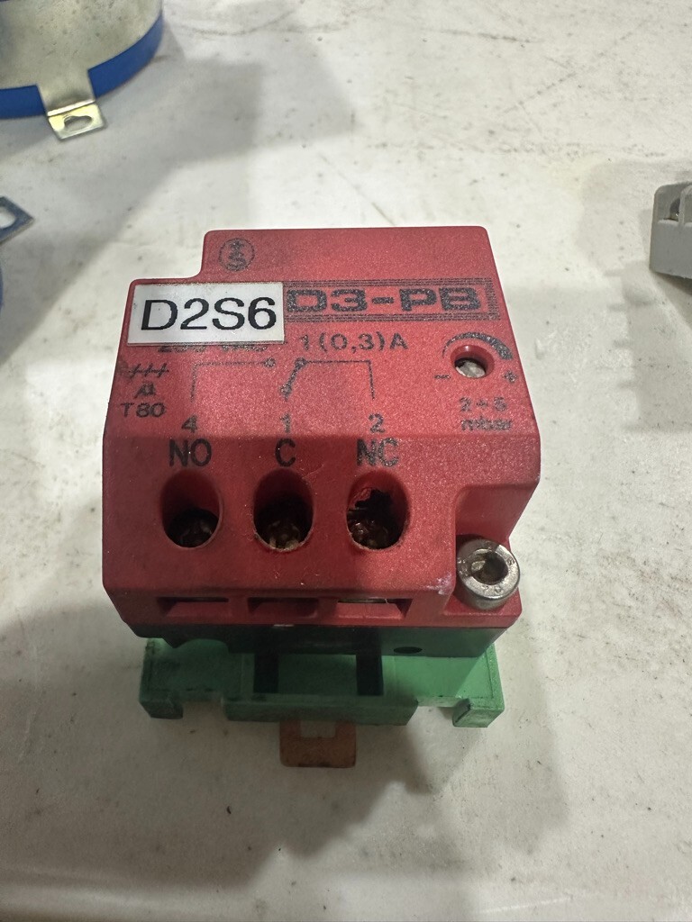 BIRCHER D3-PB PRESSURE WAVE SWITCH W17 | eBay