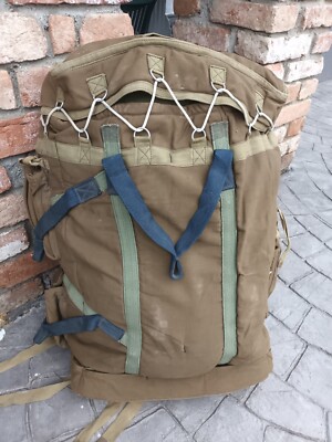 Military Romanian Rucksack, container paratroopers communist era | eBay