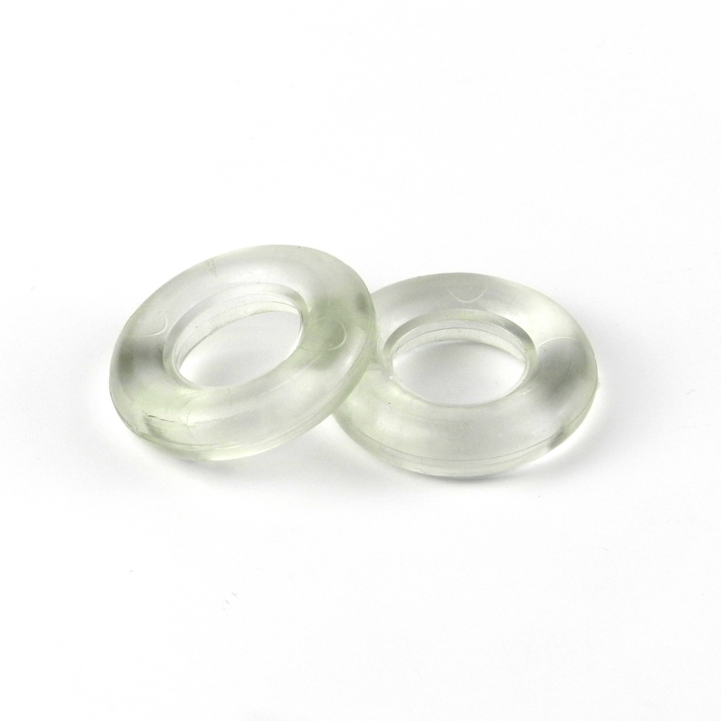 2x EASY FIX RUBBER PRACTICAL DOOR STOP STOPPER WALL PROTECTOR HANDLE ...