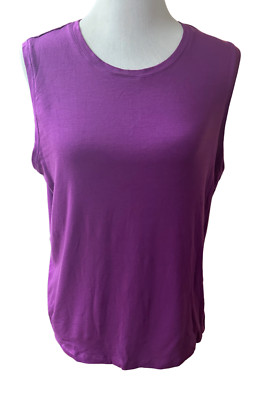 Isaac Mizrahi For Target Purple Tank Top Size XL NEW | eBay