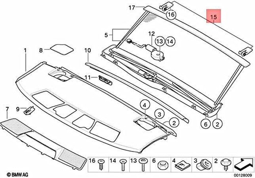 Genuine BMW E65 E66 E67 Sedan End Cap OEM 51469143449 | eBay
