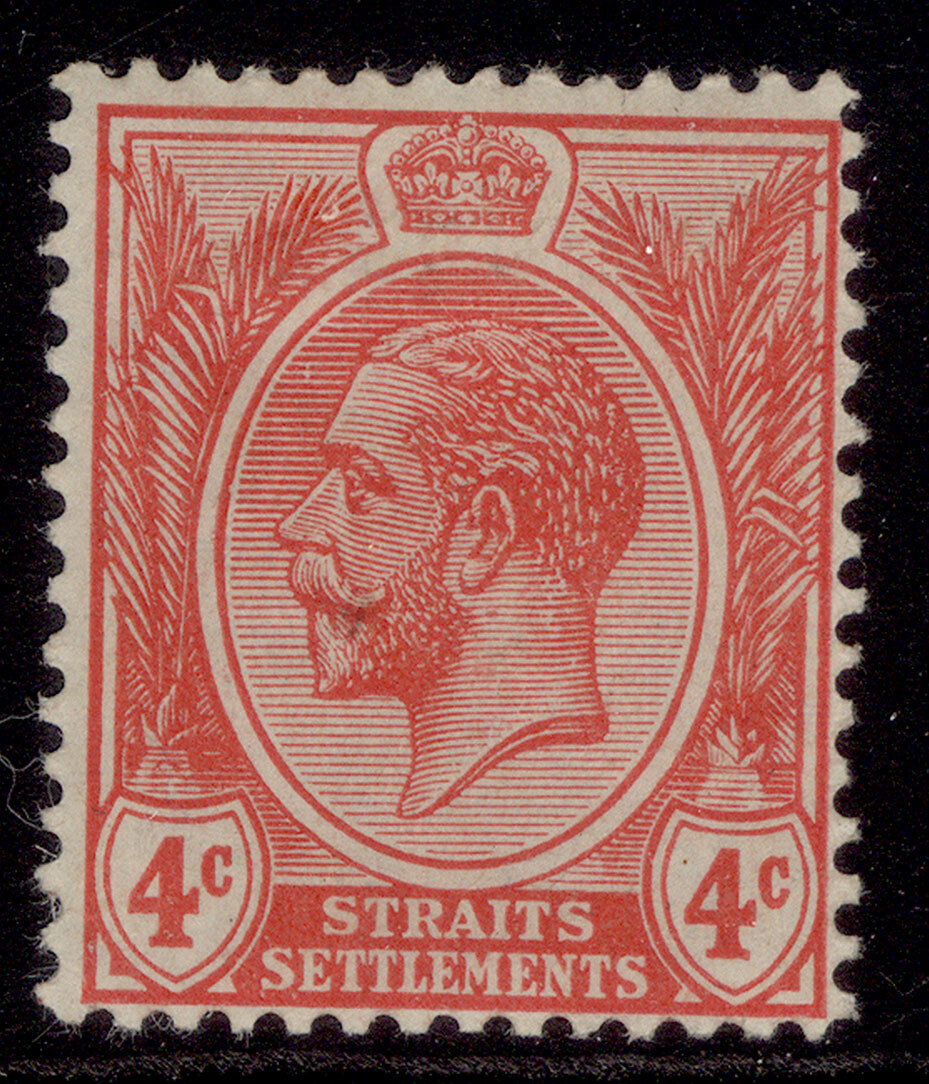 MALAYSIE - Colonies Des Détroits GV SG198, 4C Rose-Scarlet, M MINT. | eBay