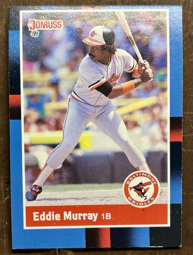 ONE OF A KIND MISCUT 88 Donruss EDDIE MURRAY#231 MULTI PRINT ERRORS | eBay