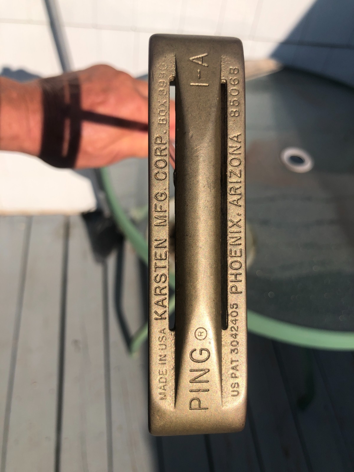 Ping 1-A 1A Golf Putter KARSTEN MFG Phoenix Arizona 85068 Made USA ...