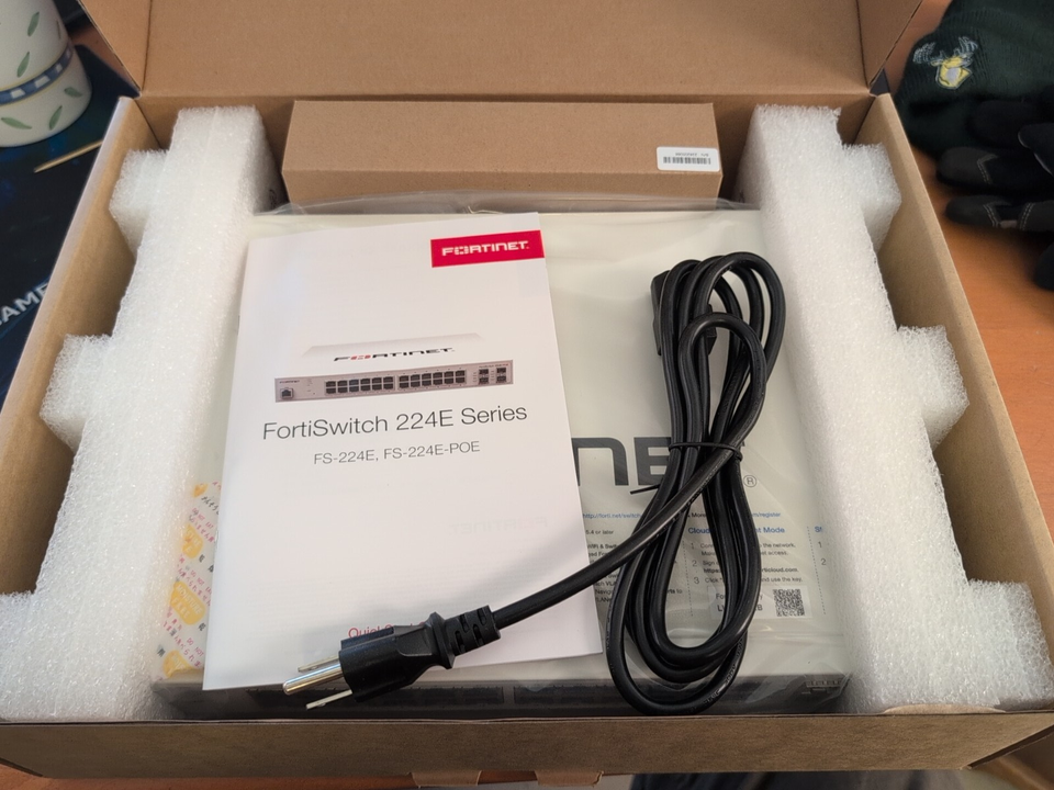 Fortinet FortiSwitch (FS-224E) 24 Port Ethernet Switch 842382125861| eBay