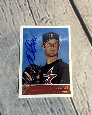 2001 Topps Gallery RYC #109 Roy Oswalt Houston Astros Signed Auto Card ...