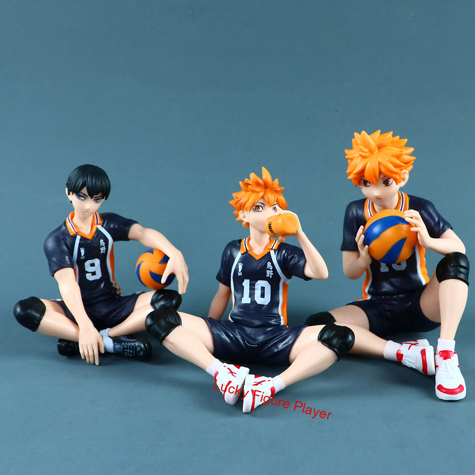 Haikyu!! Tobio Kageyama Hinata Shoyo Sitting Pvc Statue Figure Model ...