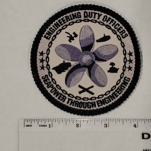 Engineering Duty Officer (EDO) U.S. Navy Patch - Monochrome | eBay
