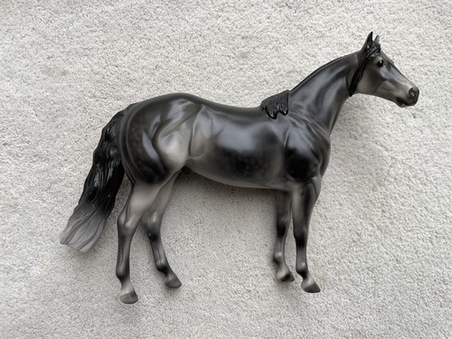 STUNNING Breyer Peter Stone Ideal Stock Horse DAH Dark Dapple Grey FCM Mane Tail | eBay