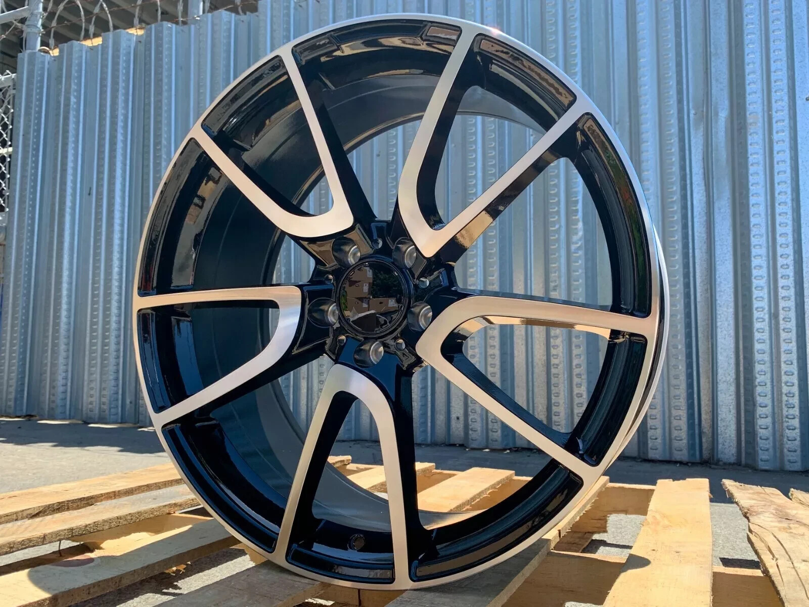 4 PCS 19" Wheels For Mercedes S500 S550 E350 E320 GLC GLE 19x8.5+35 ...