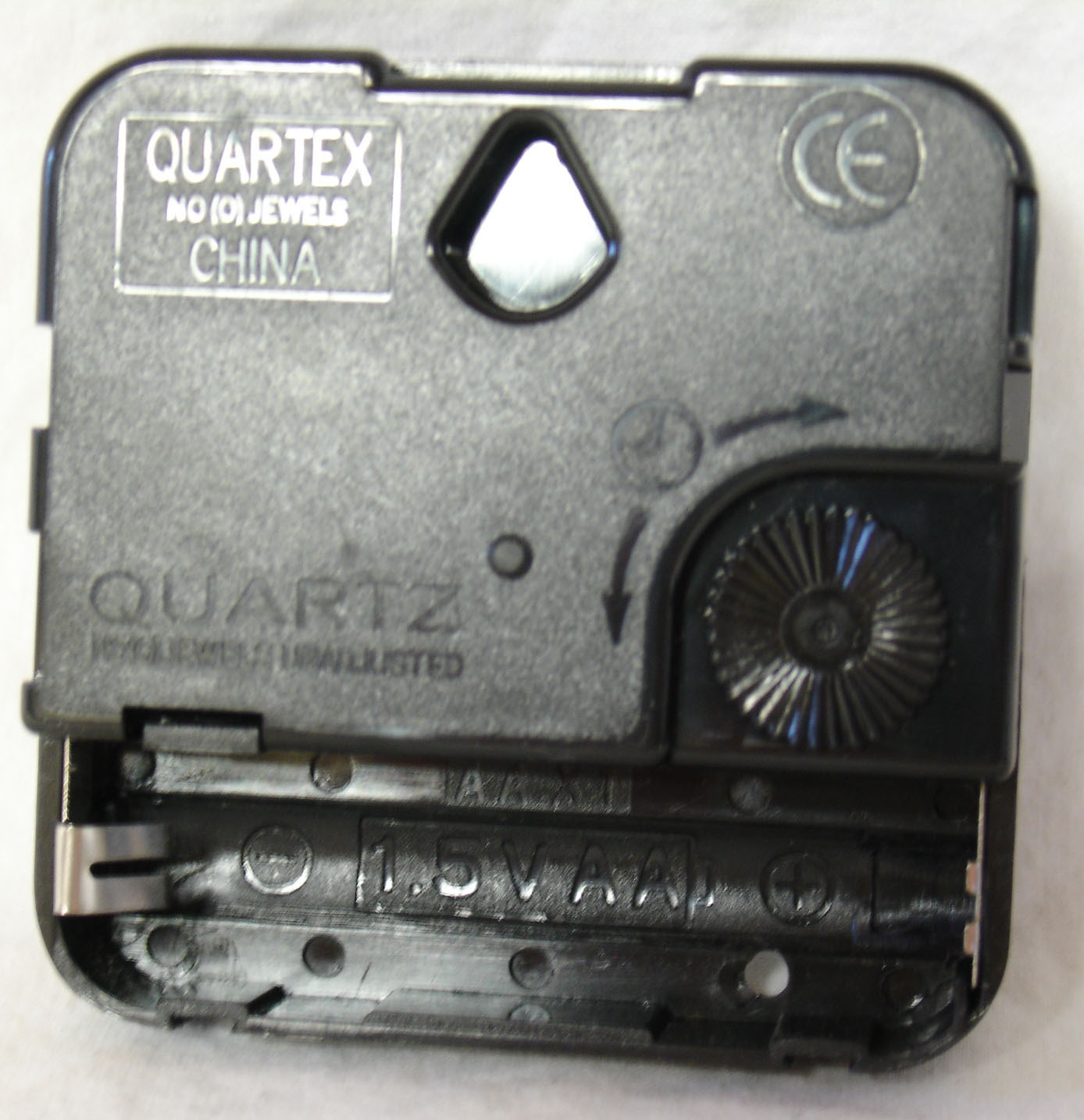 *NEW* Easy Snap-In Clock Movement with Press-On Hands - Non-Threaded ...