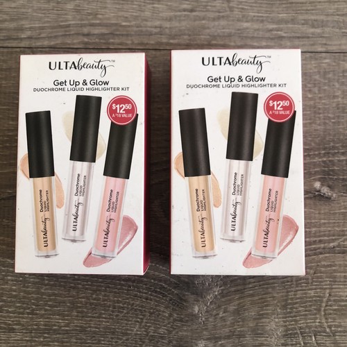Lot Of 2 Ulta Beauty Duochrome Liquid Highlighter Kits 0.06 Oz ...