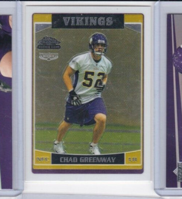 CHAD GREENWAY '06 TOPPS CHROME SPECIAL EDITION ROOKIE-GET THIS SWEET ...
