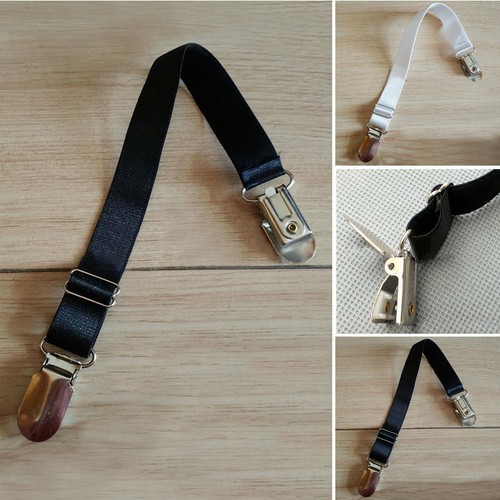 Lady Sexy Leg Suspender Belt Stockings Straps Thigh High Metal Garter ...