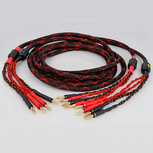 Western Electric HiFi Speaker Bi-Wire 12 AWG OCC HiFi Loudspeaker Wire ...