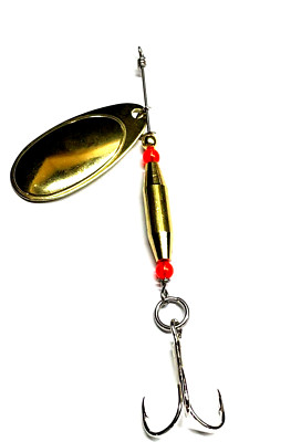 Inline Salmon Pike Spinner Size 5 American Made Pike and Salmon Spinner ...