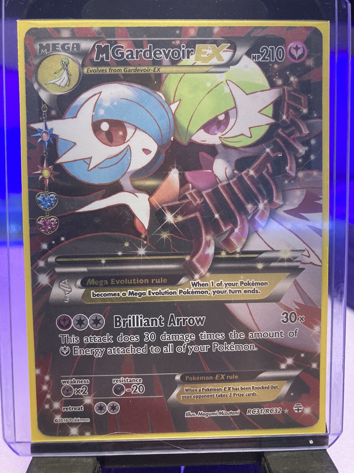 Pokémon TCG Mega-Gardevoir-EX Generations RC31-32 Holo Full Art Ultra ...