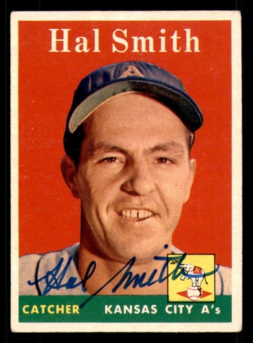 1958 Topps #257 Hal Smith Signed Auto Athletics ID:359392 | eBay