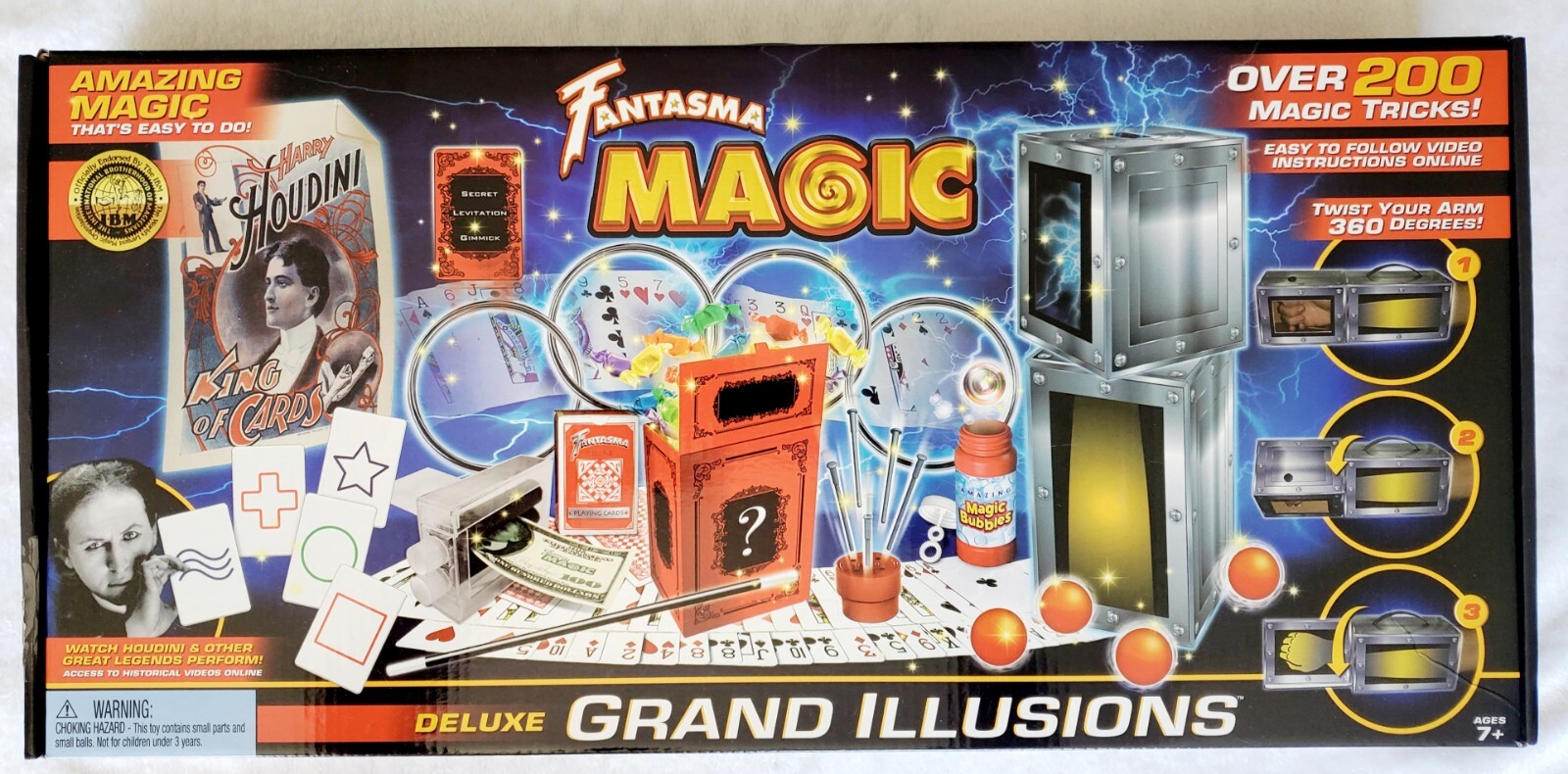 Brand New! Fantasma Deluxe Grand Illusions Magic Set Over 200 Magic ...