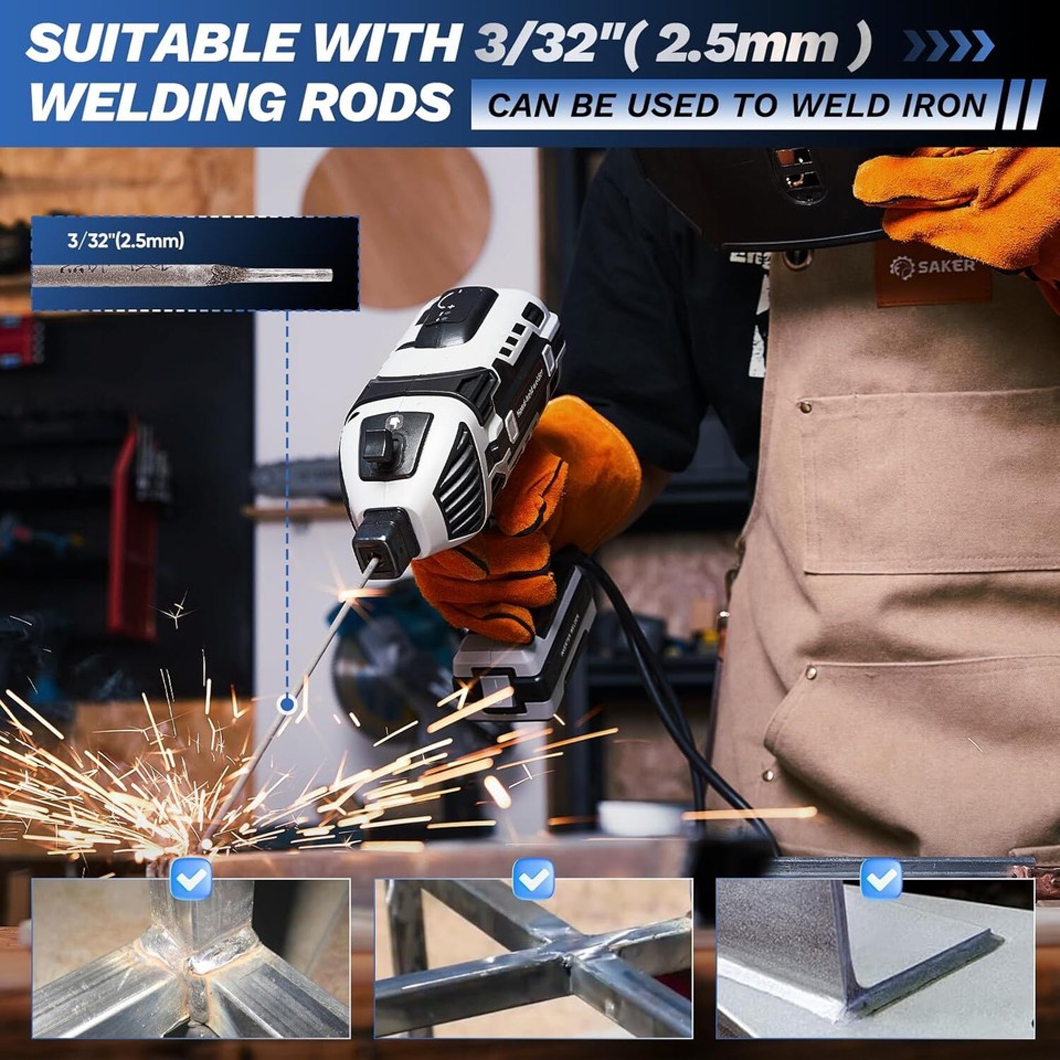 Saker Portable Electric Welding Machine,220V Portable Welder Handheld ...