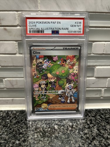 Pokemon 2024 Clive SIR 236/091 Paldean Fates PSA 10 | eBay