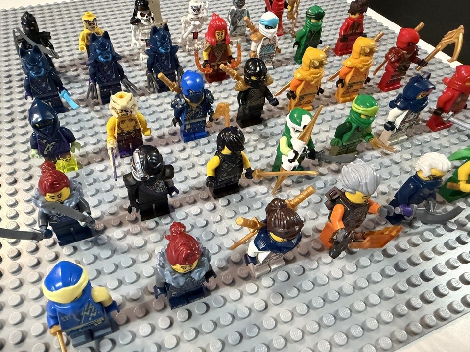 Lego Ninjago Minifigure Bundle set bulk 34 figures | eBay UK