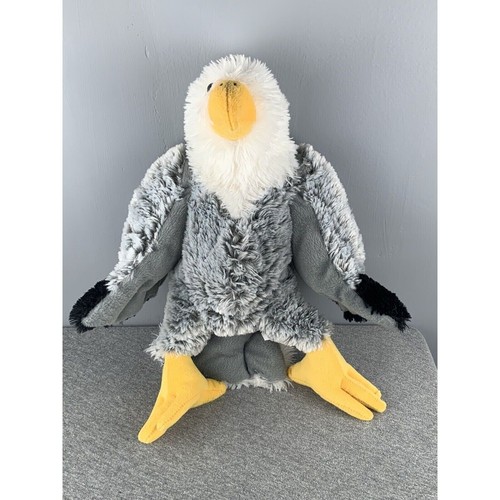 Bald Eagle Plush Bird 14” Nanco Animaland Stuffed Animal Toy USA ...