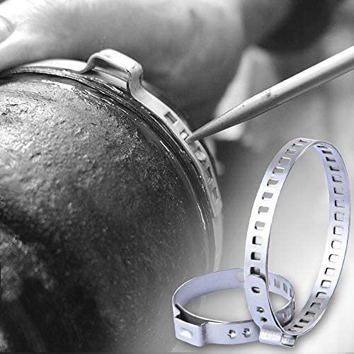 24pcs Car CV-Boot Clamp Adjustable Stainless-Steel Drive Shaft Axle ...