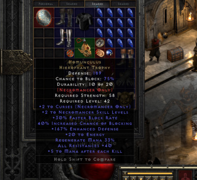 Homunculus Hierophant Trophy / Diablo 2 Resurrected / PC / Non-Ladder ...
