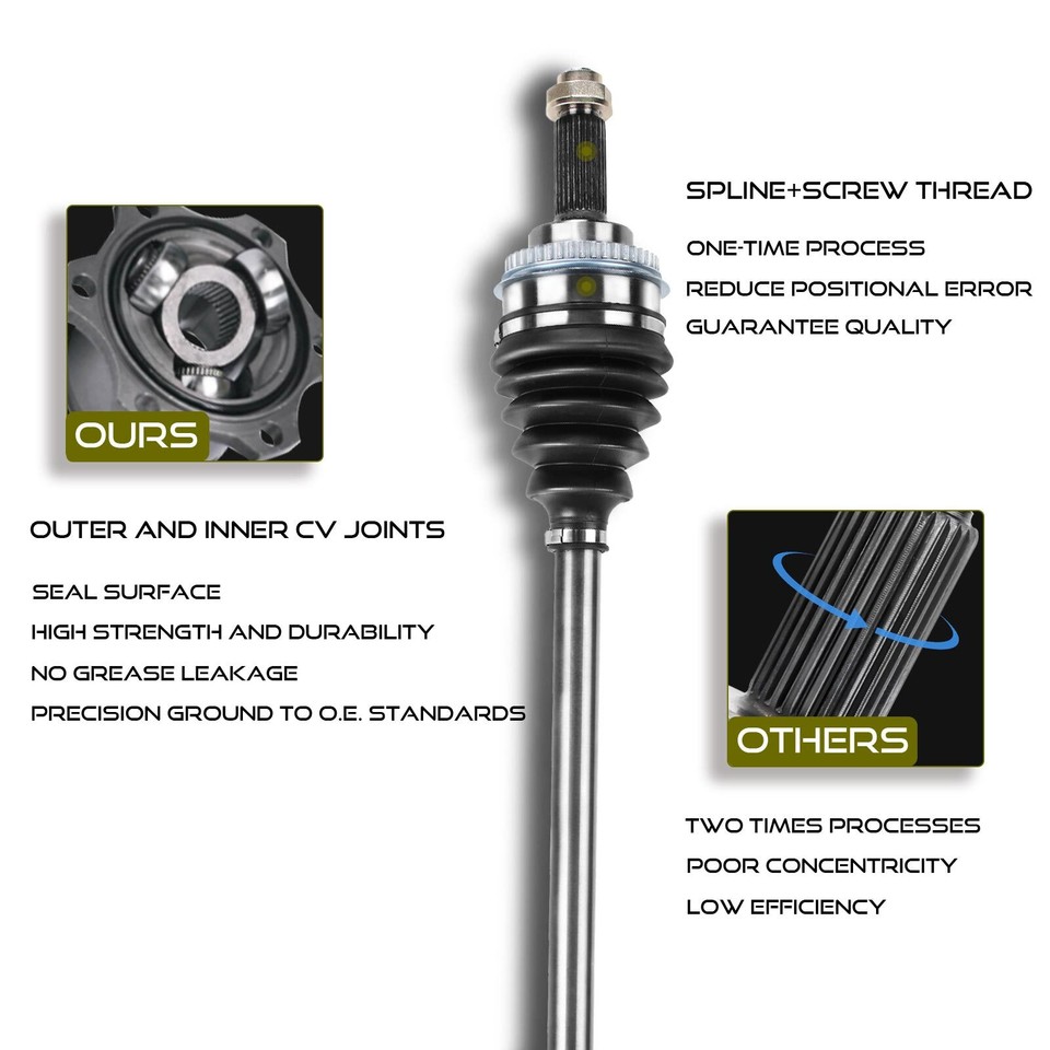 CV Axle Assembly for Hyundai Tucson 2005-2009 Kia Rondo 2007-2011 Front ...