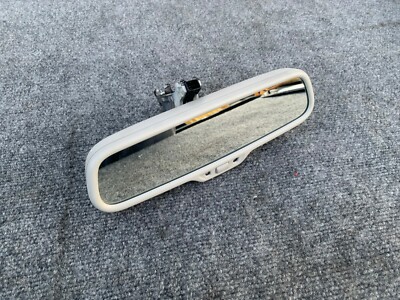REAR VIEW MIRROR ASSEMBLY W/COMPASS GRAY OEM AUDI A4 A5 A6 A7 S4 S5 S6 ...
