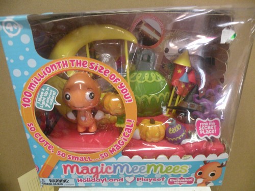 MAGIC MEE MEES HOLIDAY LAND PLAYSET WITH EXCLUSIVE MITTENS FIGURE NEW ...
