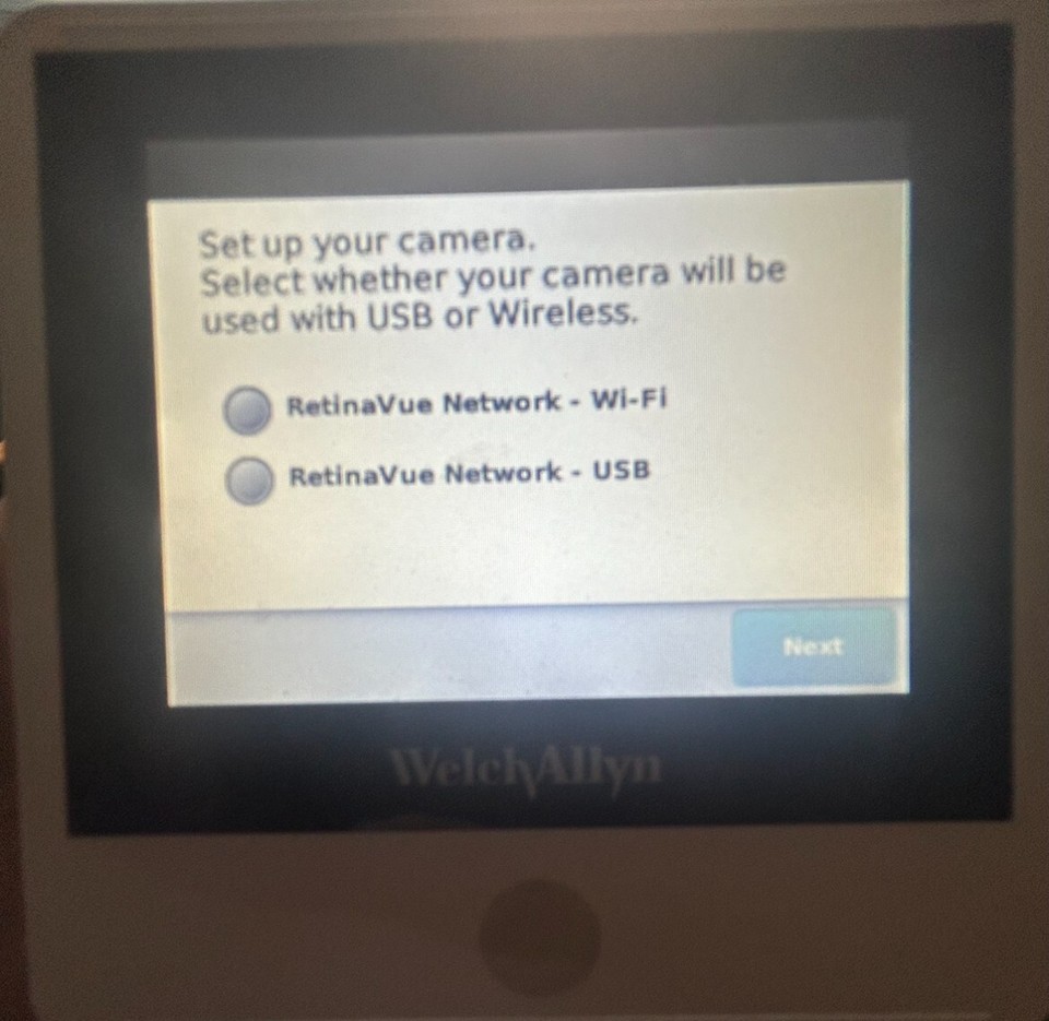 Welch Allyn 901103 RetinaVue 100 Imager Fundus Camera w/ Docking ...