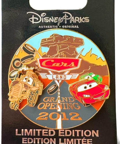 Disney DCA - 2012 Cars Land Grand Opening Pin LE | eBay