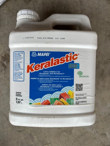 Mapei Keralastic Premium Latex Tile Mortar Additive - 2 Gal. Jug NEW | eBay