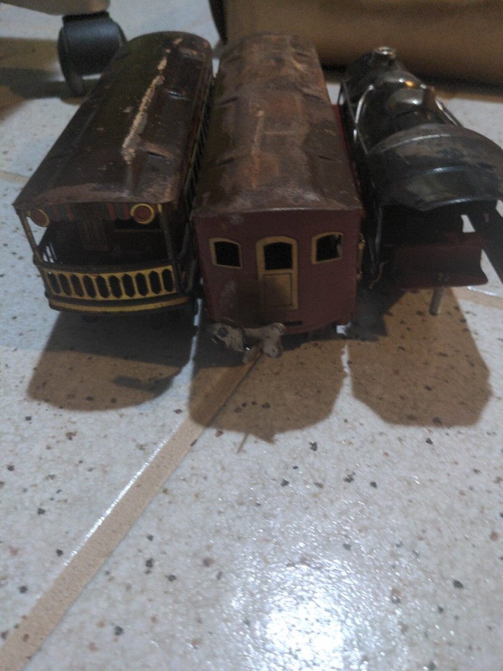 Lionel Jr Prewar 1056E Passenger Car Set in 1/2 Box 0 Scale | eBay