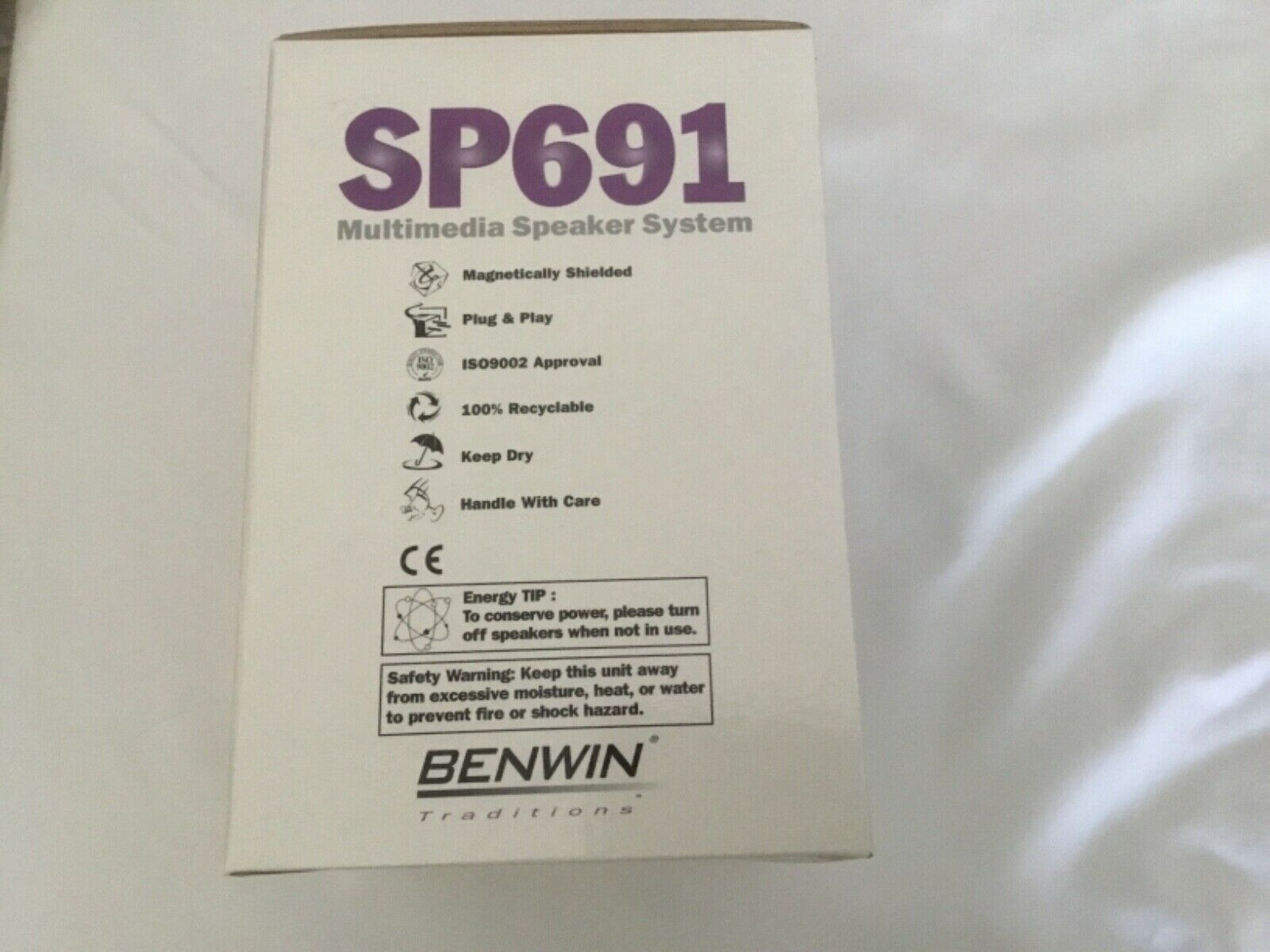 Lot of 8 Multimedia Speaker Systems SP691 Benwin Traditions (BRAND NEW ...