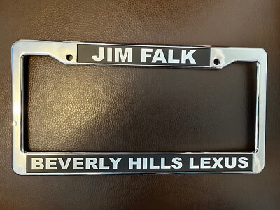 Beverly Hills Lexus dealership license plate frame. Just came off new ...