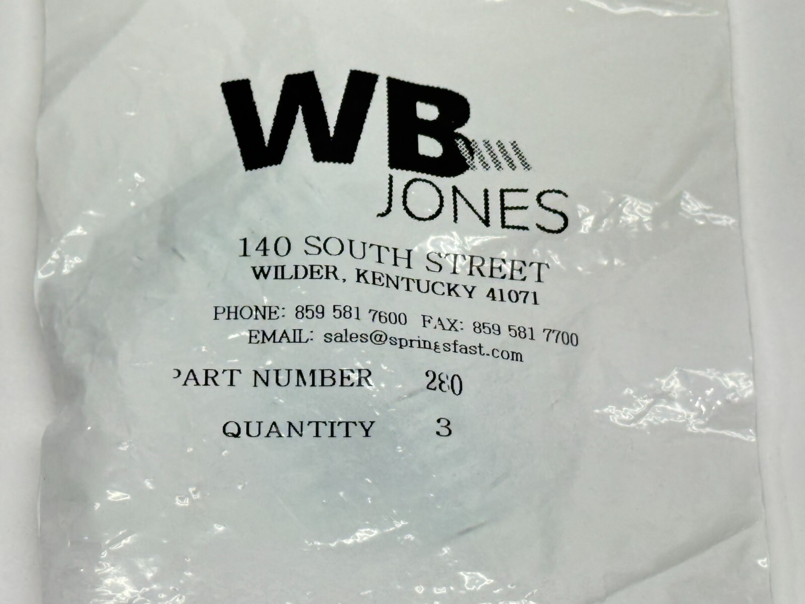 WB Jones 280 Music Wire Compression Spring 1" L 0.625" OD 0.120" Dia ...