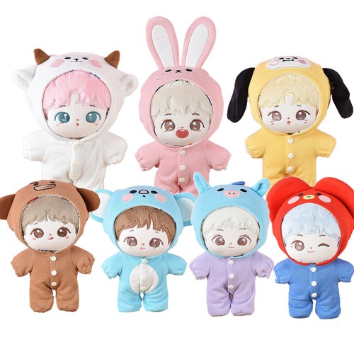 20cm KPOP Bangtan Boys Plush RM J-HOPE SUGA JUNGKOOK JIMIN Doll Stuffed ...