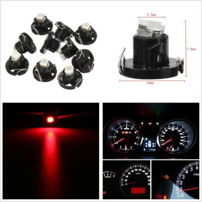 30 Pack T4/T4.2 Neo Wedge 1-SMD 12V LED Car SUV Dash Climate Control ...