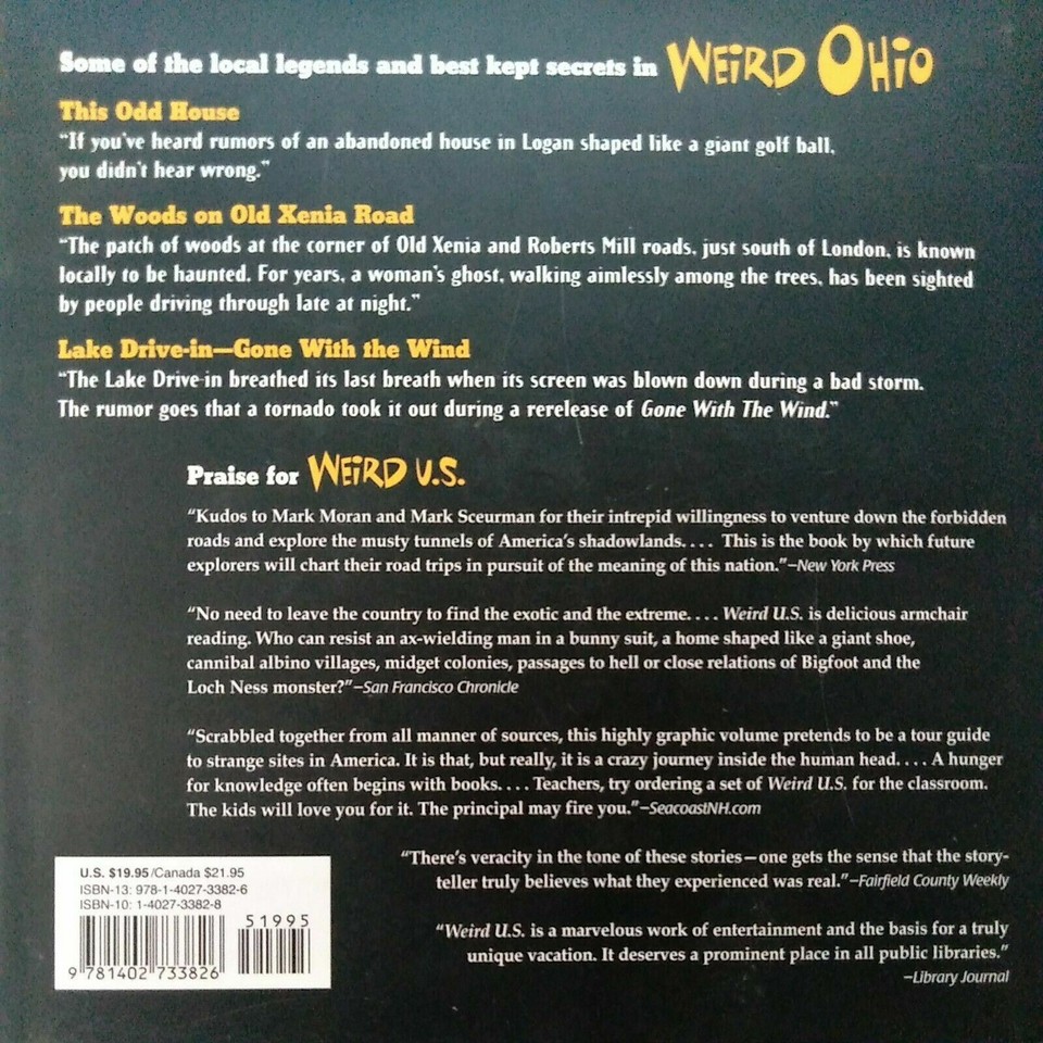 Weird Ohio: Your Travel Guide to Ohio's Local Legends and Best Kept ...