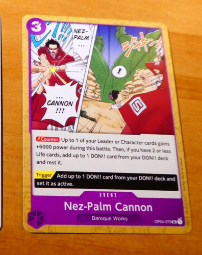 ONE PIECE KINGDOMS OF INTRIGUE ENGLISH CARD GAME CARTE OP04-075 EN ANGLAIS MINT | eBay