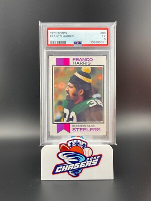 Franco Harris RC 1973 TOPPS #89 PSA 5 EX PITTSBURGH STEELERS ROOKIE RC ...