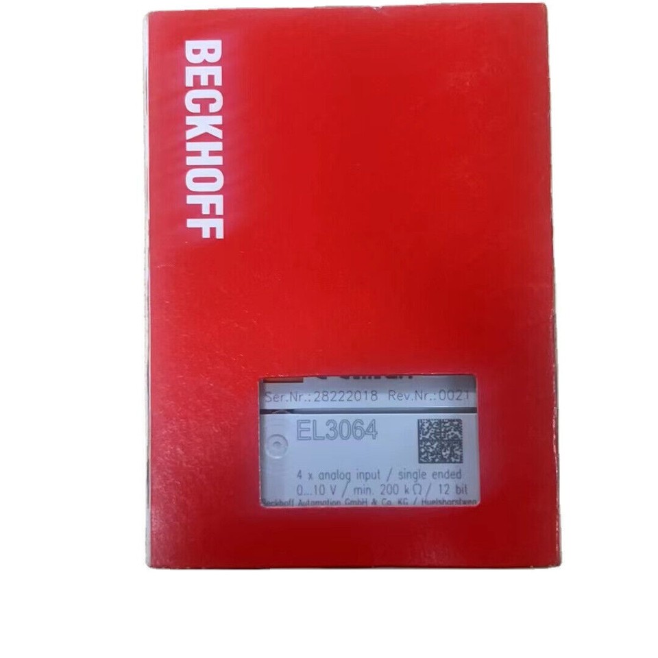 EL3064 Beckhoff EL3064 PLC Module EL 3064 New In Box Expedited Shipping ...